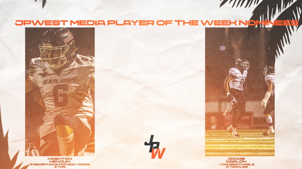 Week 3 JPWest Media Player of the Week Nominees - JPWest Media